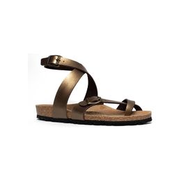 Sunbay Zehentrenner "Sabaneta" in Bronze - 61% | Gr&ouml;&szlig;e 40 | Damen-sandalen