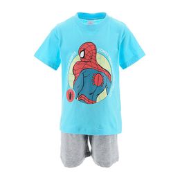Spiderman Pyjama "Spiderman" in Blau/ Grau - 64% | Gr&ouml;&szlig;e 98 | Kinder-waesche