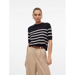 V&eacute;ro Moda Vero Moda Pullover in Schwarz/ Creme - 48% | Gr&ouml;&szlig;e XS | Damen-pullover-cardigans