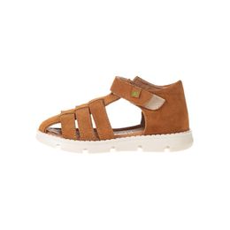 El Naturalista Leder-Halbsandalen in Hellbraun - 47% | Gr&ouml;&szlig;e 25 | Kindersandalen
