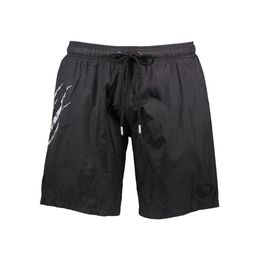 Plein Sport Badeshorts in Schwarz - 69% | Gr&ouml;&szlig;e L | Herren-bademode-sport
