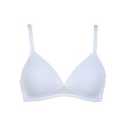 Naturana B&uuml;gelloser Schalen-BH in Wei&szlig; - 68% | Gr&ouml;&szlig;e 80D | Damen-bhs