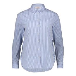 Only Hemd in Blau/ Wei&szlig; - 45% | Gr&ouml;&szlig;e L | Damen-blusen