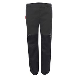 Trollkids Regenhose "Lofoten" in Schwarz - 50% | Gr&ouml;&szlig;e 92 | Kinder-outdoorhosen