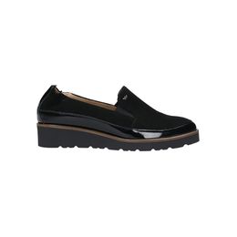 Wojas Leder-Mokassins in Schwarz - 30% | Gr&ouml;&szlig;e 38 | Damen-schuhe-halbschuhe