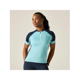 Dare 2b Fahrradtrikot "Flutter" in Hellblau/ Dunkelblau - 56% | Gr&ouml;&szlig;e 40 | Damen-outdoor-tops-shirts