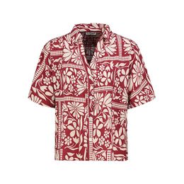 Eight2Nine Bluse in Rot/ Creme - 45% | Gr&ouml;&szlig;e M | Damen-blusen