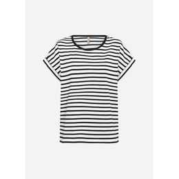 soyaconcept Shirt "Rina" in Wei&szlig;/ Schwarz - 43% | Gr&ouml;&szlig;e XS | Damen-tops