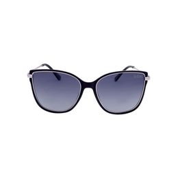 Lee Cooper Damen-Sonnenbrille in Schwarz/ Dunkelblau - 47% | Gr&ouml;&szlig;e 52 | Damen-brillen