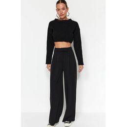 Trendyol Marlenehose in Schwarz - 56% | Gr&ouml;&szlig;e M | Damenhosen