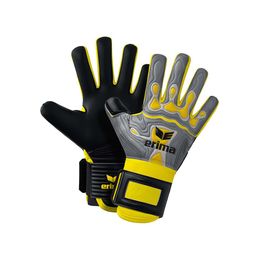 Erima Handschuhe "Flex-Ray" in Gelb/ Grau/ Schwarz - 27% | Gr&ouml;&szlig;e 8 | Damenhandschuhe