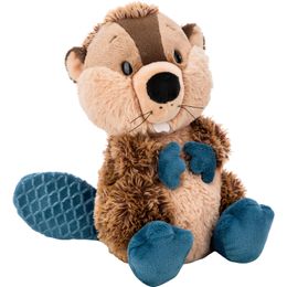 Kuscheltier Nici "Forest Friends, Biber Harry Woodsnacker, 30 cm schlenkernd", braun, Pl&uuml;schfiguren, KinderB:15cm H:30cm L:15cm, Kuscheltier, B:15cm H:30cm L:15cm