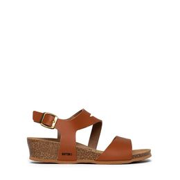 BAYTON Keilsandaletten "Reus" in Hellbraun - 58% | Gr&ouml;&szlig;e 38 | Damen-sandalen