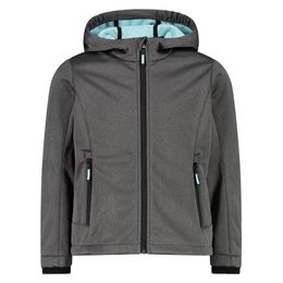 CMP Softshelljacke in Anthrazit - 46% | Gr&ouml;&szlig;e 164 | Kinder-outdoor-jacken
