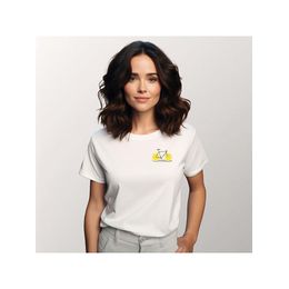 WOOOP Shirt "Zest" in Wei&szlig; - 60% | Gr&ouml;&szlig;e L | Damen-tops