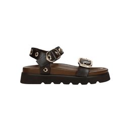 Wojas Leder-Sandalen in Schwarz - 34% | Gr&ouml;&szlig;e 38 | Damen-sandalen