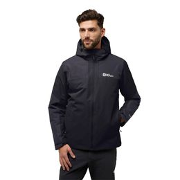 Jack Wolfskin Funktionsjacke "Jasper" in Schwarz - 50% | Gr&ouml;&szlig;e M | Herren-outdoorjacken