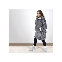 THE HOME DECO FACTORY Kapuzendecke in Grau - 40% | Damen-sweatshirts-jacken