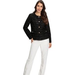 Heine Blazer in Schwarz - 75% | Gr&ouml;&szlig;e 40 | Damenjacken