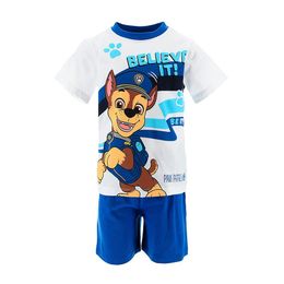 Disney Paw Patrol Pyjama "Paw Patrol" in Wei&szlig;/ Blau - 64% | Gr&ouml;&szlig;e 98 | Kinder-waesche
