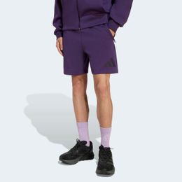 Shorts adidas Sportswear "Z.N.E", Herren, Gr. XXL, N-Gr, aurora plum, normal, gr., Obermaterial: 57% Polyester, 43% Baumwolle, Hosen Shorts