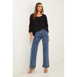 Fleur de Lin Bluse in Schwarz - 58% | Gr&ouml;&szlig;e M | Damen-blusen