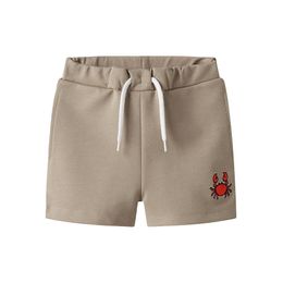 name it Sweatshorts "Fresno" in Beige - 23% | Gr&ouml;&szlig;e 110 | Kinderhosen