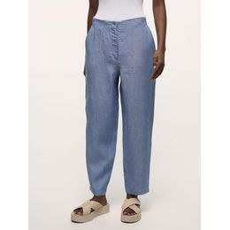 LANIUS Leinen-Hose in Blau - 67% | Gr&ouml;&szlig;e 36 | Damenhosen