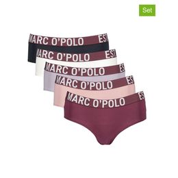 Marc O'Polo Marc O ́Polo 5er-Set: Slips in Pink/ Lila/ Rosa - 56% | Gr&ouml;&szlig;e L | Damen-unterteile