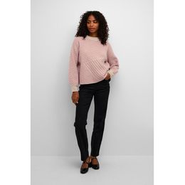 Kaffe Pullover in Rosa/ Beige - 67% | Gr&ouml;&szlig;e XXL | Damen-pullover-cardigans