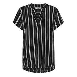 Sublevel Bluse in Schwarz/ Wei&szlig; - 63% | Gr&ouml;&szlig;e M | Damen-blusen