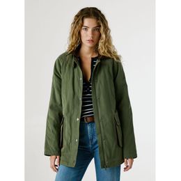 Pepe Jeans &Uuml;bergangsjacke in Khaki - 60% | Gr&ouml;&szlig;e XL | Damenjacken