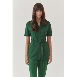 TATUUM Bluse in Dunkelgr&uuml;n - 68% | Gr&ouml;&szlig;e M | Damen-blusen