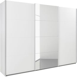 Kleiderschrank OTTO HOME "Mehrzweckschrank Aktenschrank M&ouml;bel Mietswohnung Schlafzimmer CORTONA", wei&szlig; (alpinwei&szlig;), B:271cm H:210cm T:62cm, Holzwerkstoff, Schr&auml;nke, Kleiderschrank, in 3 Ausstattungen BASIC/CLASSIC/PREMIUM (SOFT-CLOSE) MADE IN GERMANY
