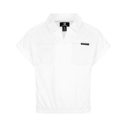 Converse Poloshirt in Wei&szlig; - 43% | Gr&ouml;&szlig;e 140-152 | Kinder-oberteile