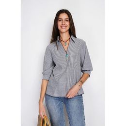 William de Faye Bluse in Grau - 70% | Gr&ouml;&szlig;e 36 | Damen-blusen