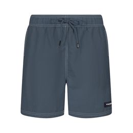 Wrangler Badeshorts "Calico" in Blaugrau - 46% | Gr&ouml;&szlig;e L | Herren-bademode-sport