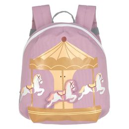 L&auml;ssig L&auml;ssig Rucksack ''Tiny Drivers - Carousel'' in Rosa - (B)20 x (H)24 x (T)9,5 cm - 47% | Kinder-rucksaecke-taschen