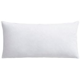 Federkopfkissen OTTO HOME "Covino", wei&szlig;, B:40cm L:80cm, Bezug: 100% Baumwolle. F&uuml;llung: 100% Federn, Kopfkissen, Kissen 40x80 cm und 80x80 cm