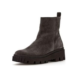 Gabor Leder-Boots in Anthrazit - 45% | Gr&ouml;&szlig;e 40 | Stiefeletten