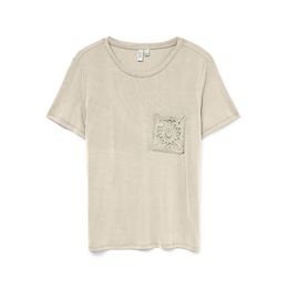 V&eacute;ro Moda Vero Moda Shirt in Beige - 72% | Gr&ouml;&szlig;e XS | Damen-tops