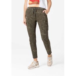 Timezone Cargohose in Khaki - 68% | Gr&ouml;&szlig;e W32 | Damenhosen