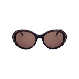 Tom Tailor Damen-Sonnenbrille in Schwarz/ Hellbraun - 59% | Gr&ouml;&szlig;e 53 | Damen-brillen
