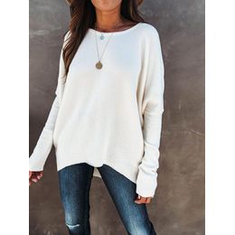 Milan Kiss Pullover in Creme - 72% | Gr&ouml;&szlig;e L | Damen-pullover-cardigans