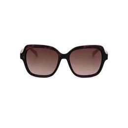 Karen Millen Damen-Sonnenbrille in Braun/ Beige - 60% | Gr&ouml;&szlig;e 55 | Damen-brillen
