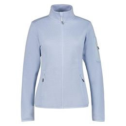 Icepeak Fleecejacke "Bowersville" in Hellblau - 46% | Gr&ouml;&szlig;e M | Damenjacken
