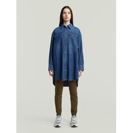 G-Star Raw G-Star Jeanshemd in Blau - 62% | Gr&ouml;&szlig;e L | Damen-blusen
