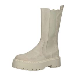 Steve Madden Leder-Chelsea-Boots in Beige - 66% | Gr&ouml;&szlig;e 39 | Stiefeletten