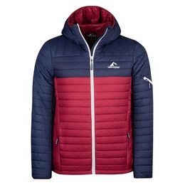 Westfjord Steppjacke "Hekla" in Rot/ Dunkelblau - 61% | Gr&ouml;&szlig;e 4XL | Herren-outdoorjacken