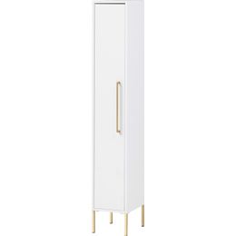 Midischrank Schildmeyer "Sarah", wei&szlig; (kreidewei&szlig;), B:25cm H:154,7cm T:30cm, FSC-zertifizierter Holzwerkstoff, Schr&auml;nke, Midischrank, Solide Verarbeitung - Dieses Produkt ist in Deutschland gefertigt